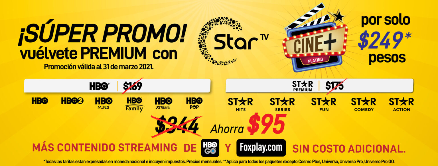 StarTV México - Más canales y entretenimiento al menor precio