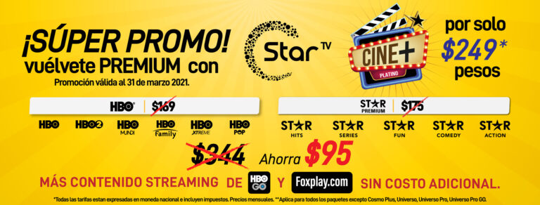 StarTV México - Más canales y entretenimiento al menor precio