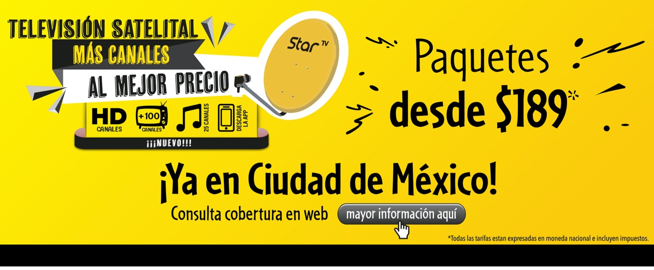 StarTV México - Más canales y entretenimiento al menor precio